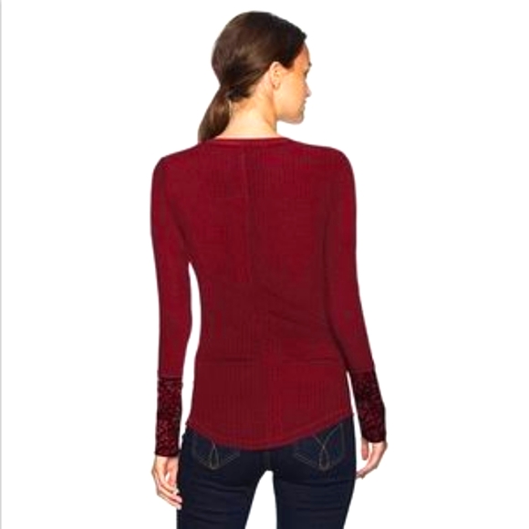 William Rast | Tops | William Rast Adeline Rhubarb Top | Poshmark